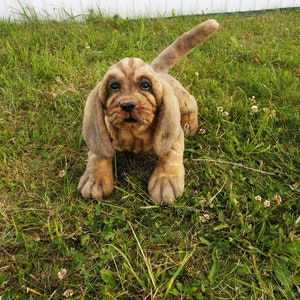 Bloodhound. Toys Handmade. Realistic Stuffed Dog OOAK Kawaii - Etsy