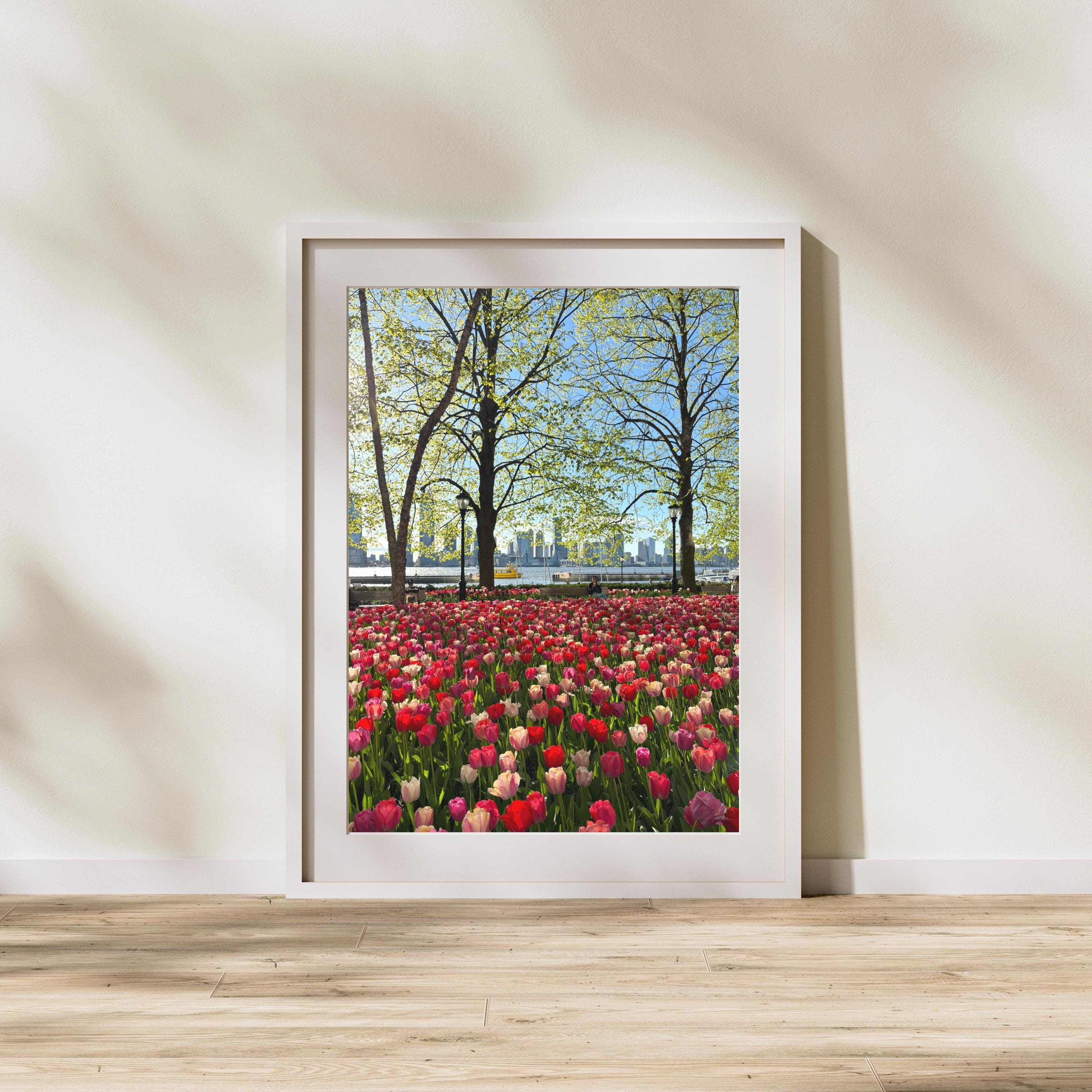 New York City Print, Spring in NYC - Etsy