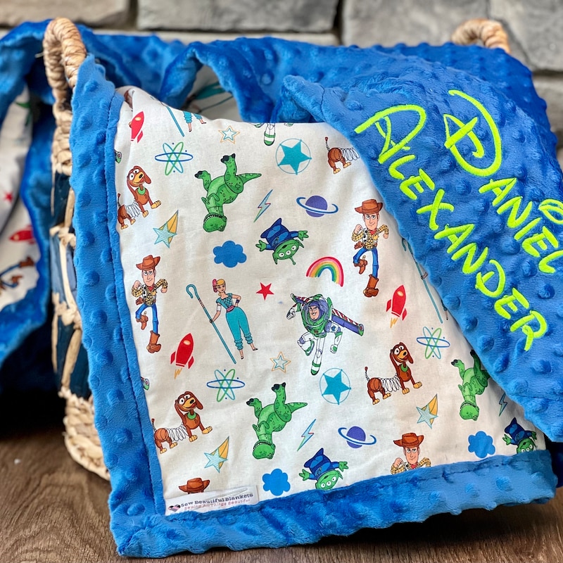 Toy Story Newborn Blanket - Etsy