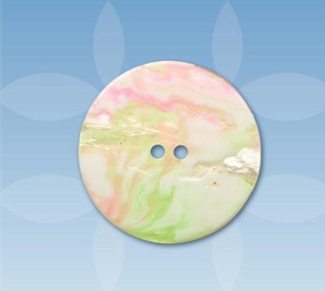 Button pastel Pink-green - Etsy