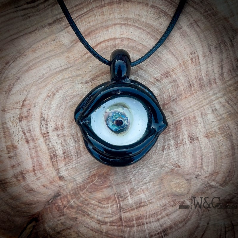 Custom Glass Pendant - Etsy