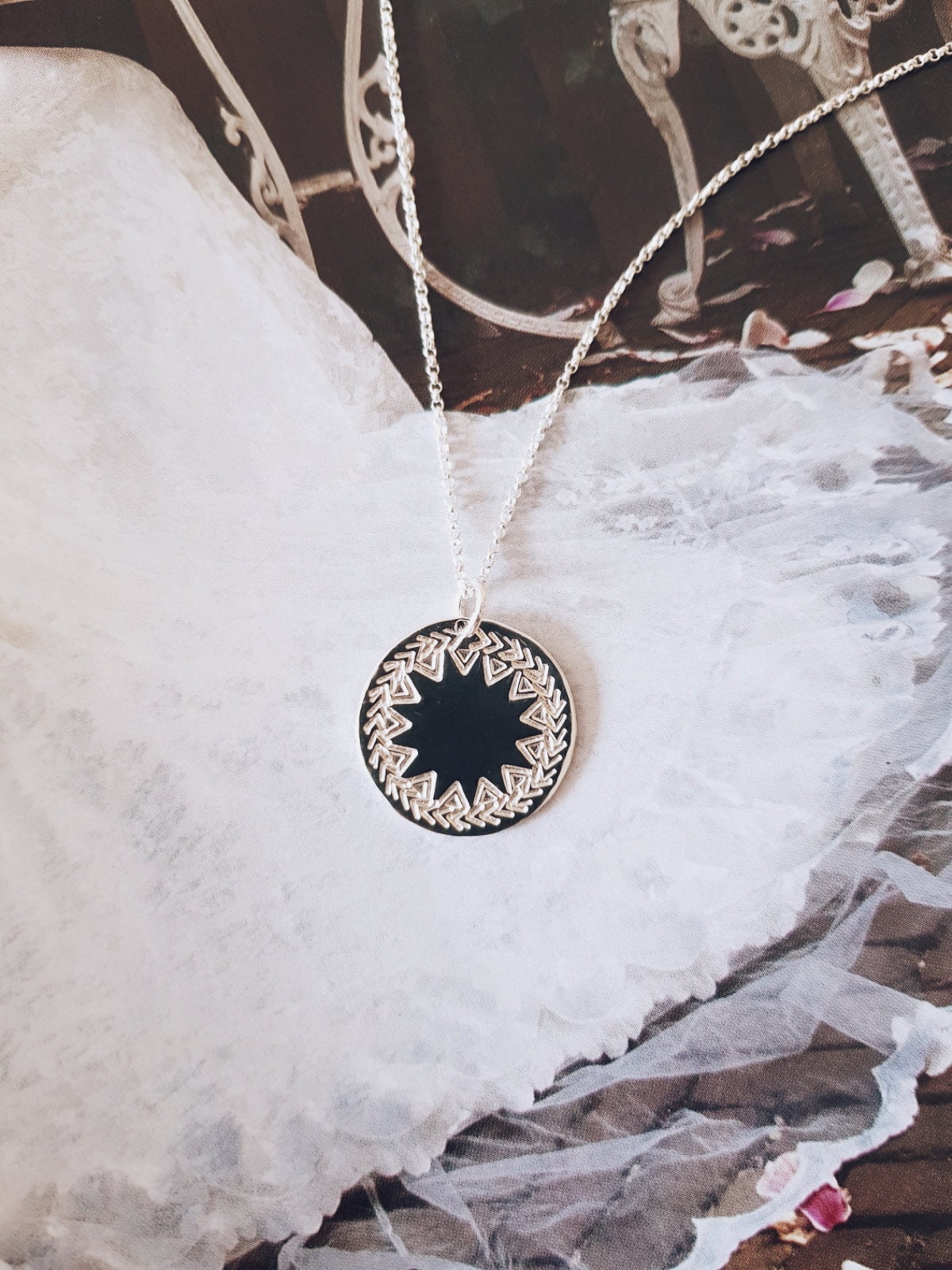 Amulet Necklace Silver | Etsy