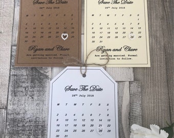Rustic save the date | Etsy