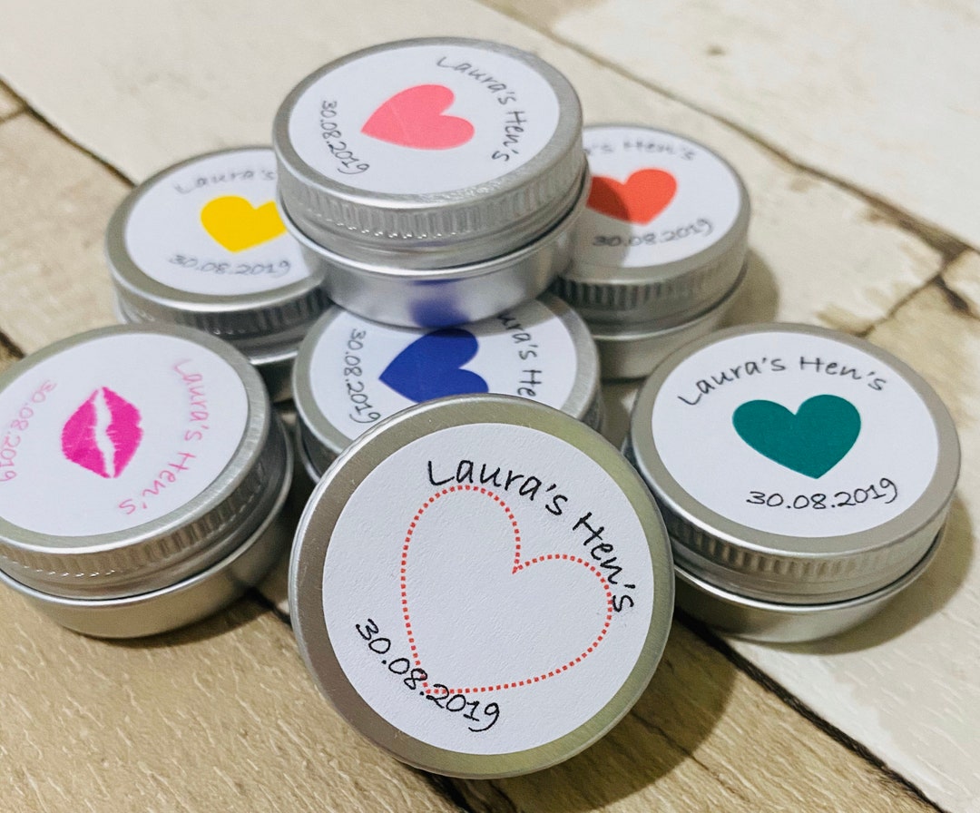 Personalised Hen Party Stickers, Set of 48 Personalised With Hens Name ...