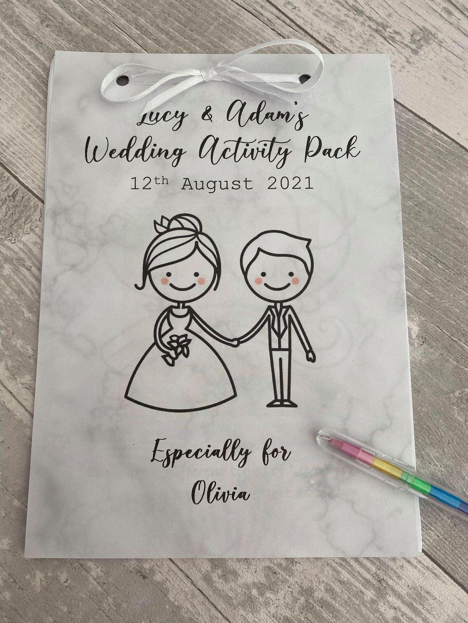 New Children Wedding Activity Packs Jumbo Pack for Children. - Etsy