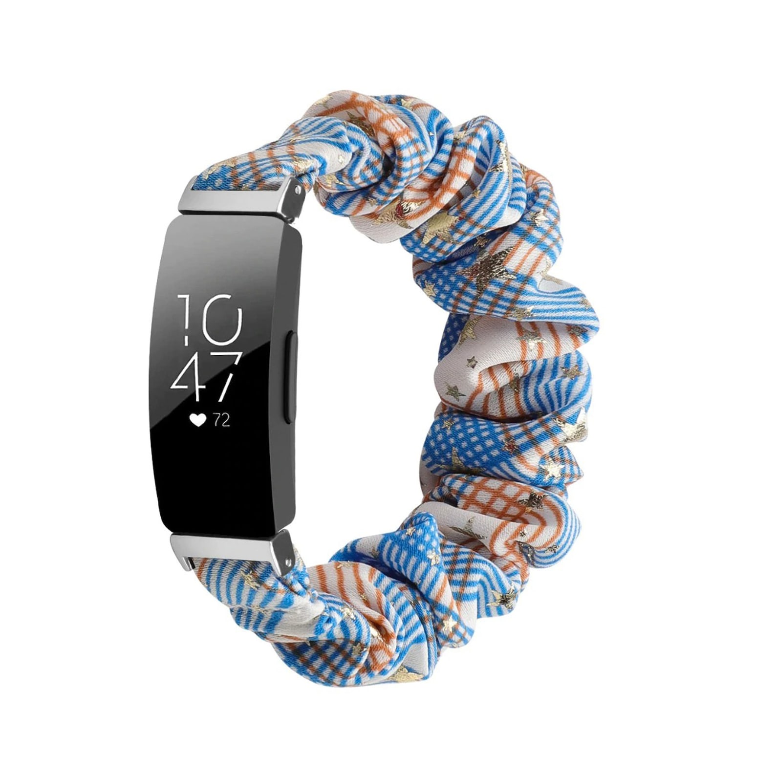 Fitbit inspire hr elastic band Fitbit inspire scrunchie fabric | Etsy