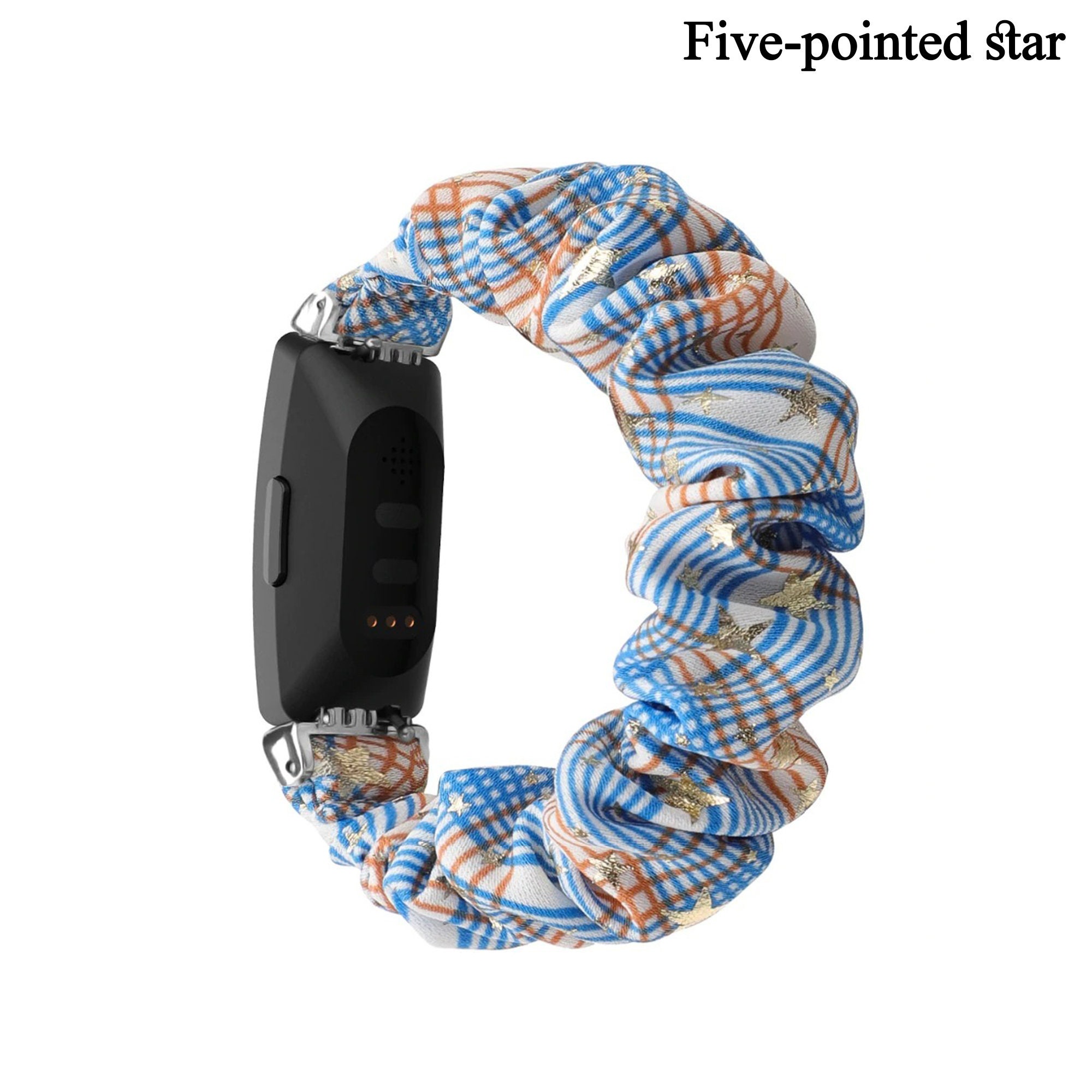 Fitbit inspire hr elastic band Fitbit inspire scrunchie fabric | Etsy