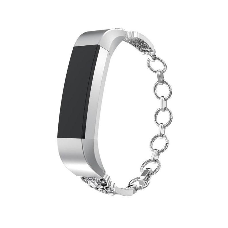 Fitbit Alta Bands for Women Fitbit Alta Silver Fitbit Alta Hr - Etsy