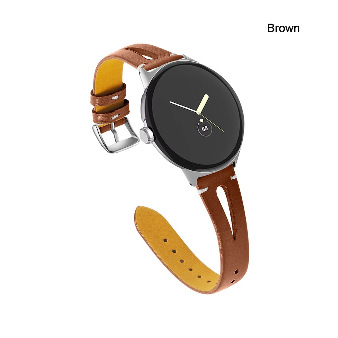 Google Pixel Watch Leather Band, Google Pixel Watch 2 Strap Accessories ...