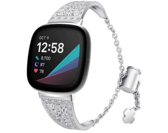 Fitbit Versa 3 Bands for Women Fitbit Sense Watchband Fitbit - Etsy