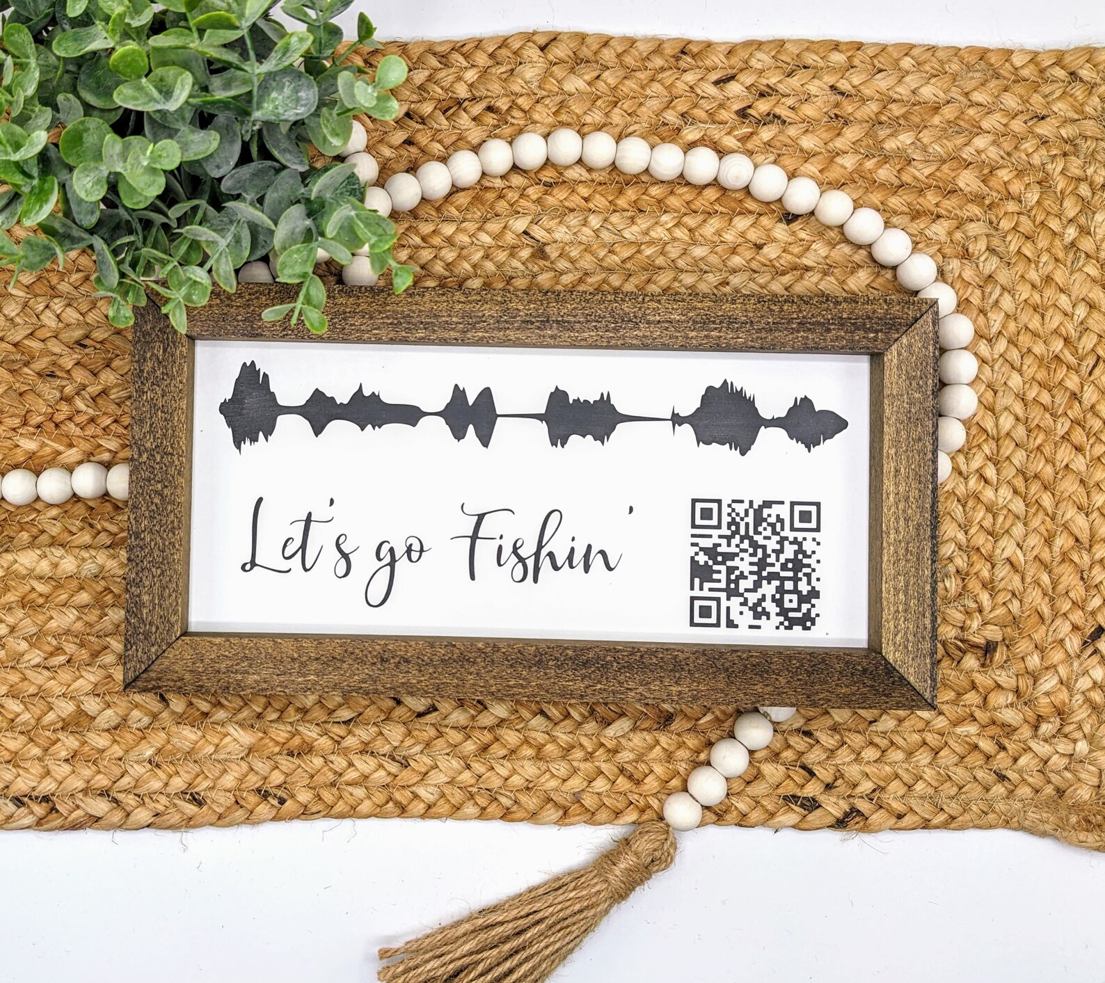 Memorial Voice Message Sign, Scan to Hear Their Voice, QR Code ...