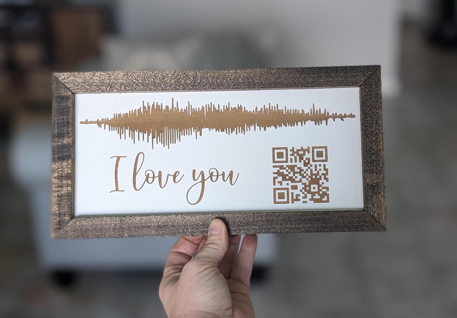 Memorial Voice Message Sign, Scan to Hear Their Voice, QR Code ...