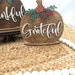 Thankful Grateful Blessed Pumpkins, Farmhouse Fall Decor - Etsy