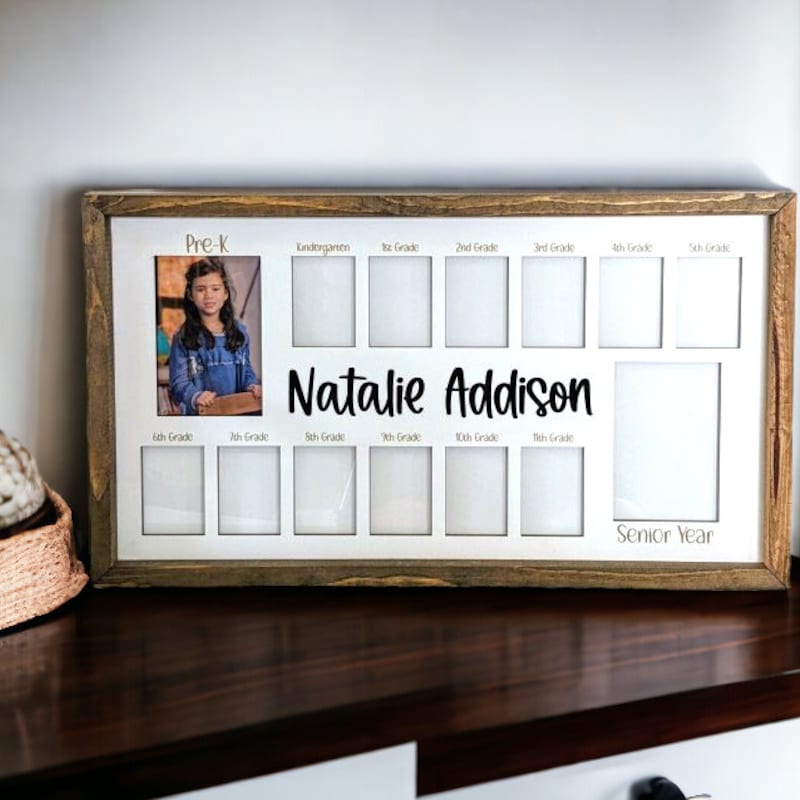 School Years Picture Frame - Etsy