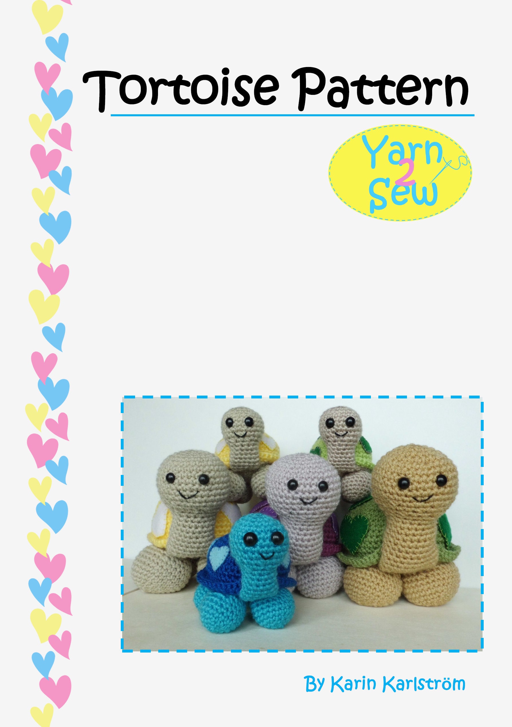 Tortoise Crochet Patterns, 2 in 1 - Etsy