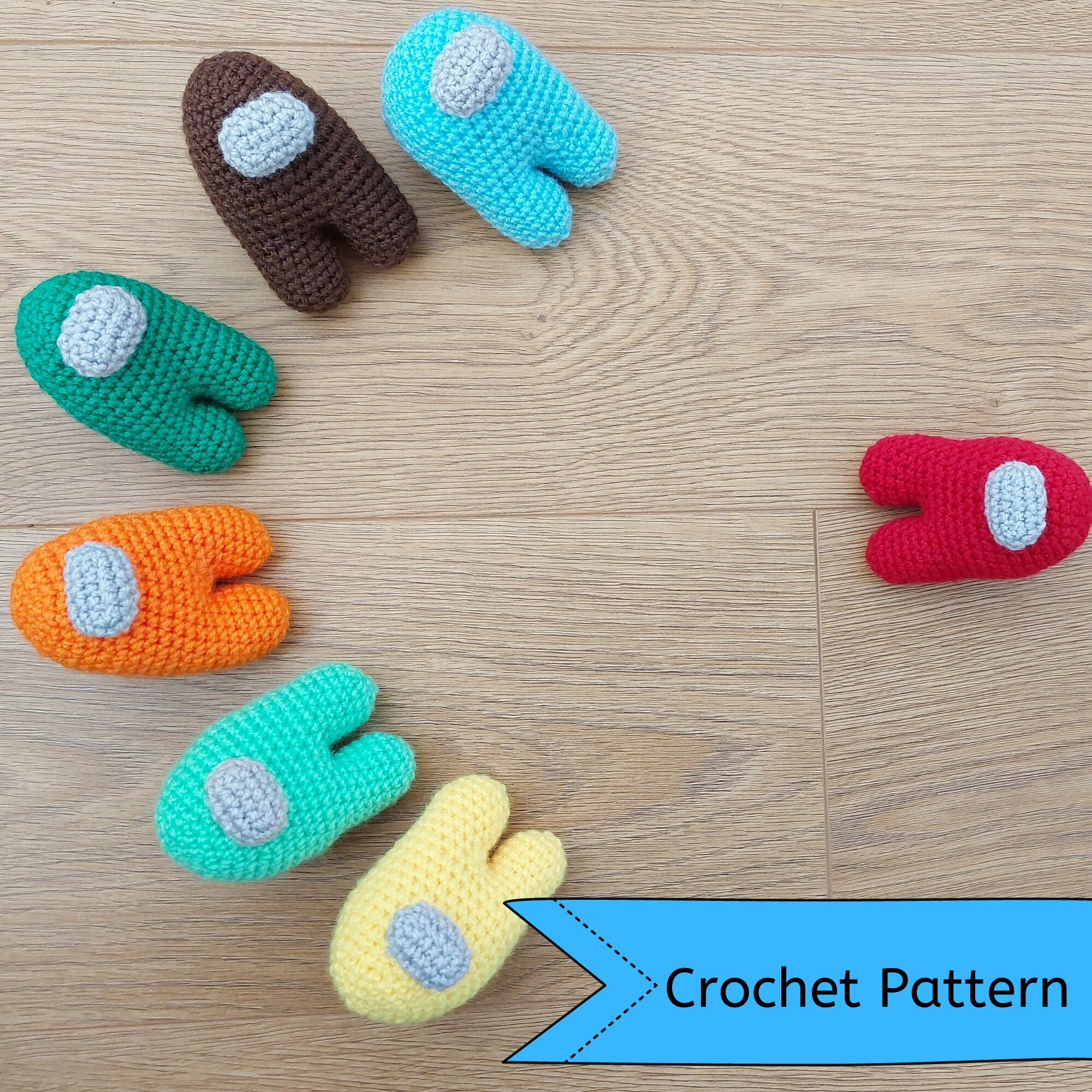 Among Us Crochet Pattern - Etsy
