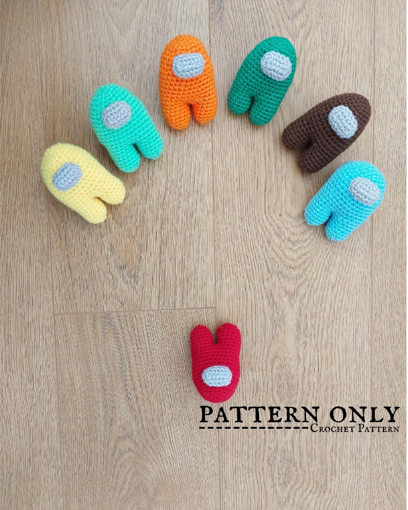 Among Us Crochet Pattern - Etsy