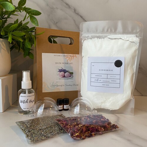 DIY Kit Flower & Milk Bath Soaks Making Kit Craft Kit - Etsy
