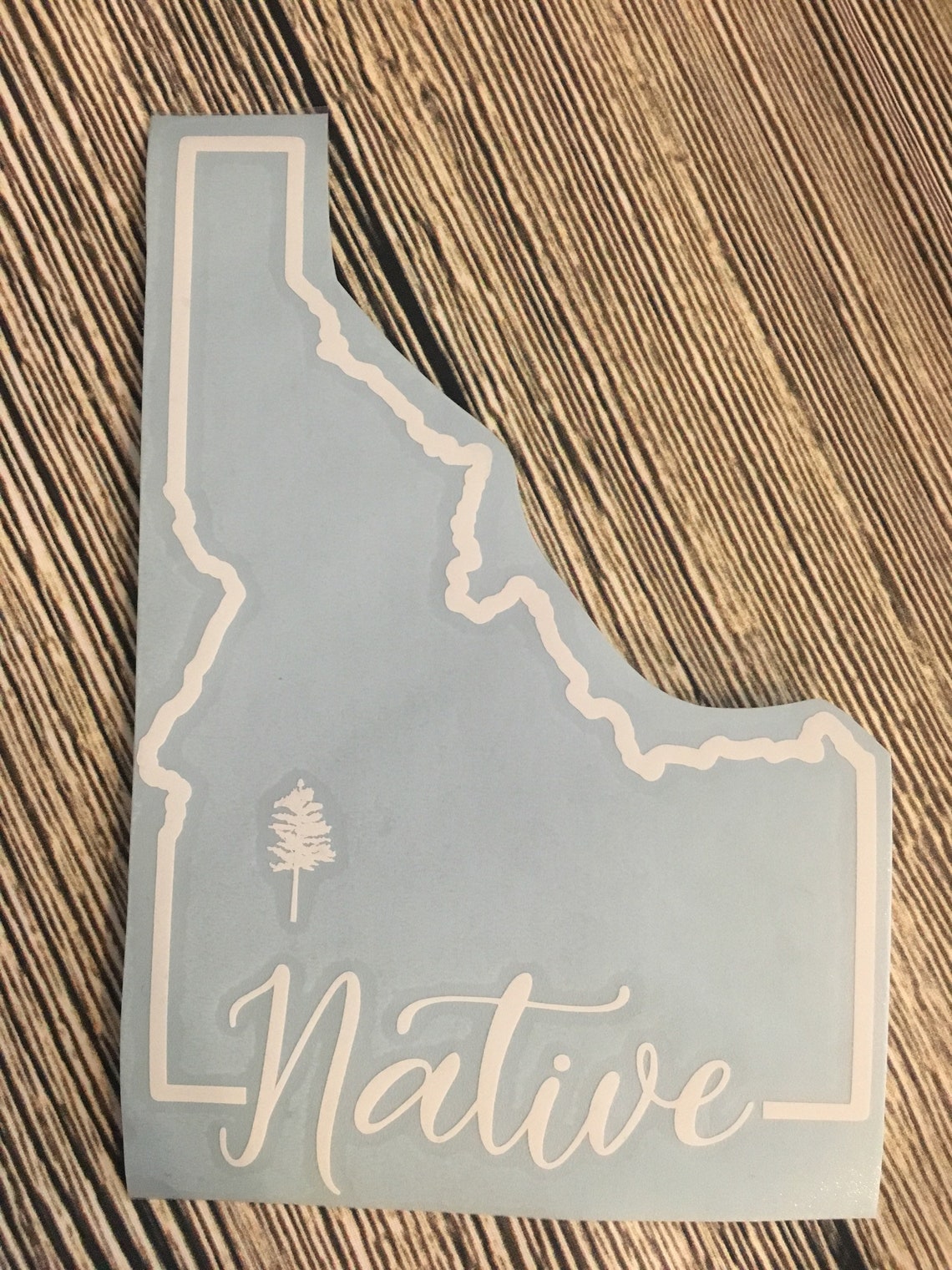 Idaho Native Car Decal - Etsy