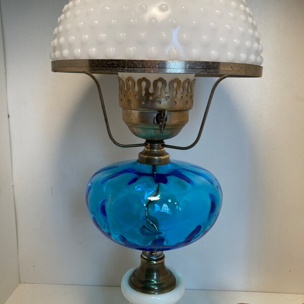 Fenton Lamp - Etsy