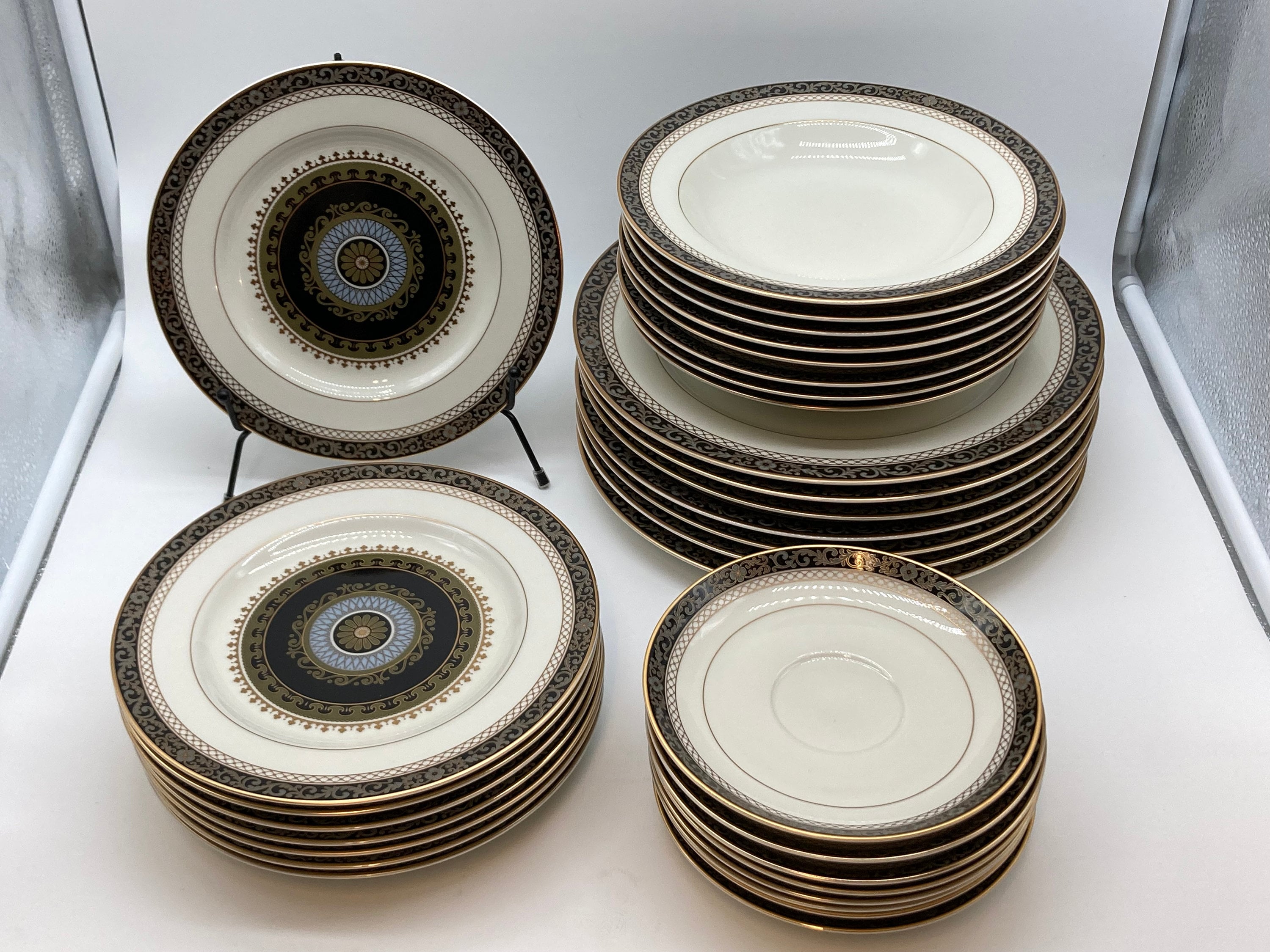 Vintage Mikasa Palatial Suite, Collectible Mikasa Dinnerware Set ...