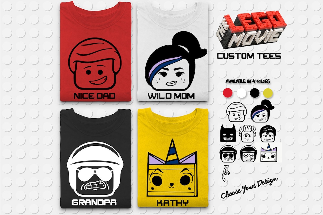 Brick Movie Tshirt - Original Listing - Brick Movie Family Tee - Custom ...