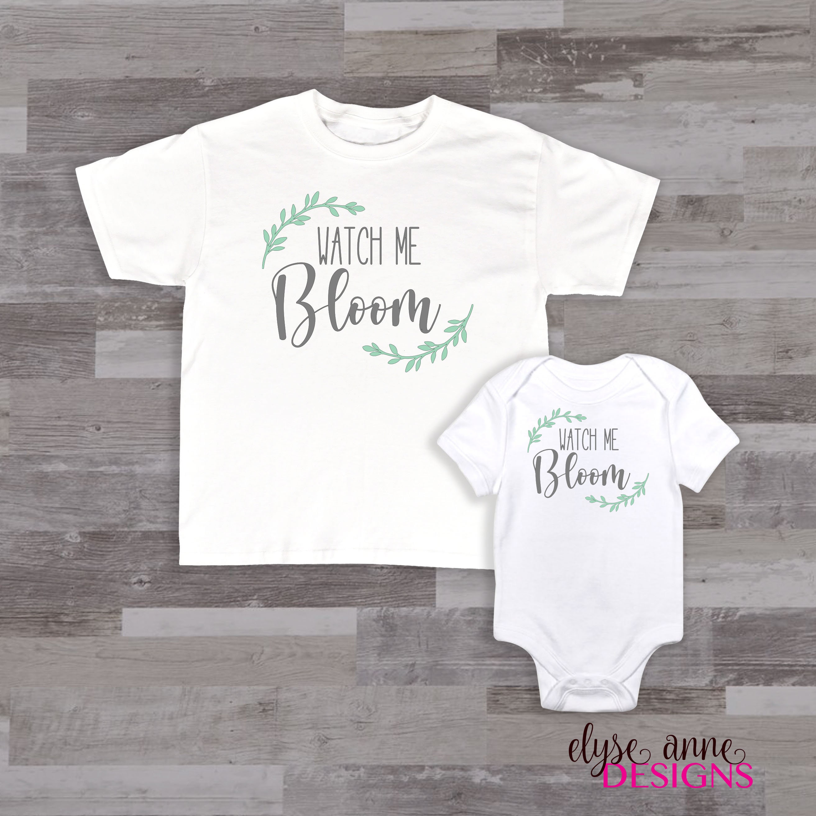 SVG / DXF Watch Me Bloom: Instant Download Silhouette | Etsy