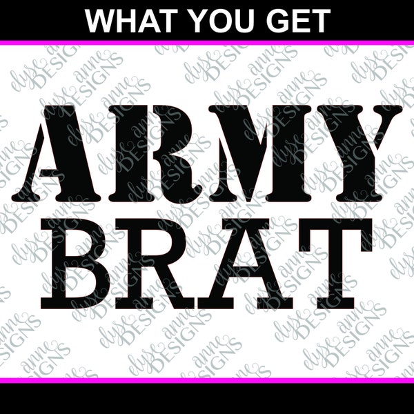 Army Brat - Etsy