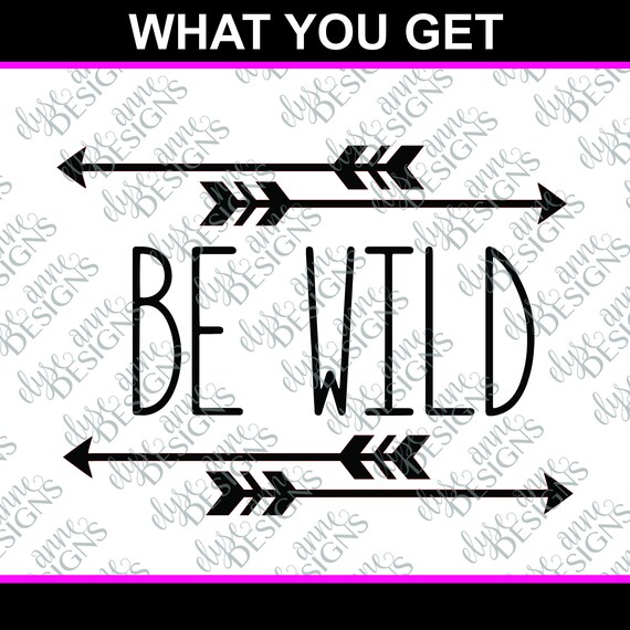 SVG / DXF Be Wild: Instant Download Silhouette Circuit | Etsy