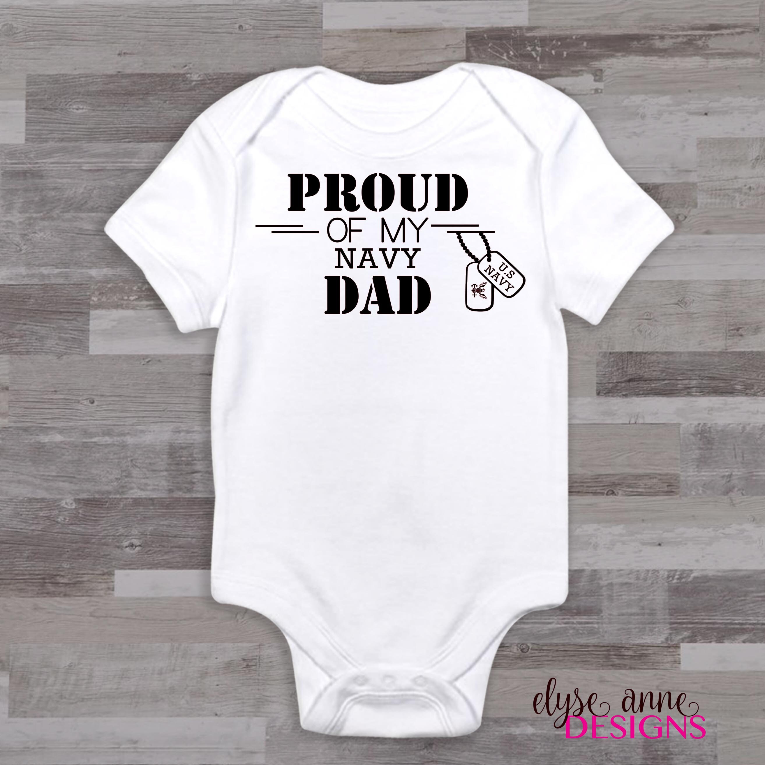 SVG/DFX Instant Download: Proud of My Navy Dad - Military Theme ...