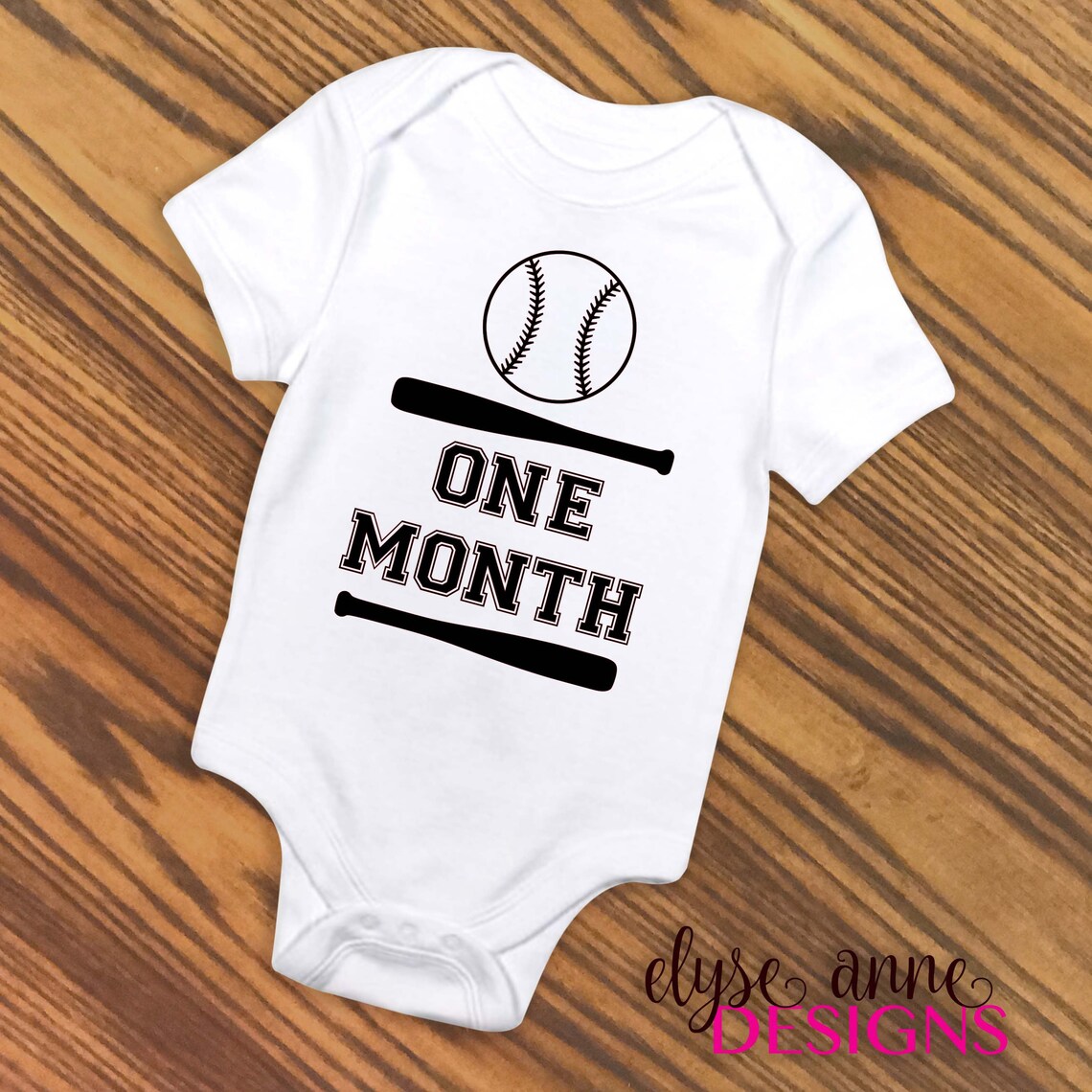 SVG/DFX Instant Download: Baseball Theme Baby Monthly Photo | Etsy