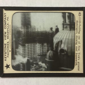 Building One of New York City’s Greatest Skyscrapers, Steel Framework ...