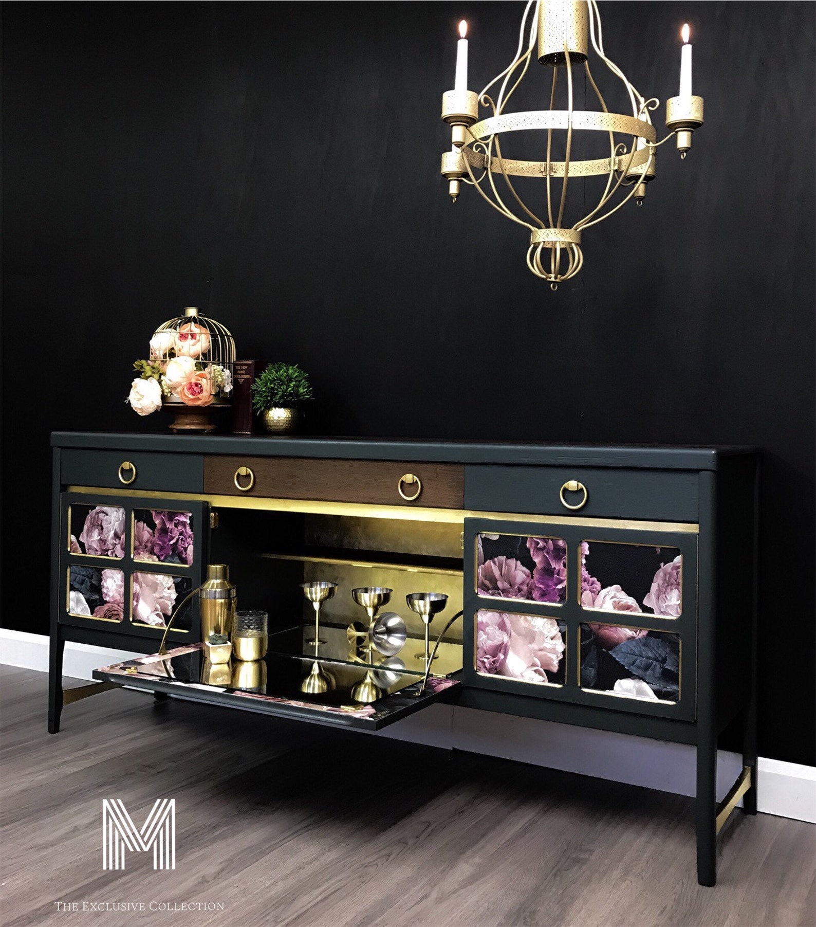 SOLD Nathan Sideboard Drinks Cabinet and Cocktail Bar 24ct - Etsy