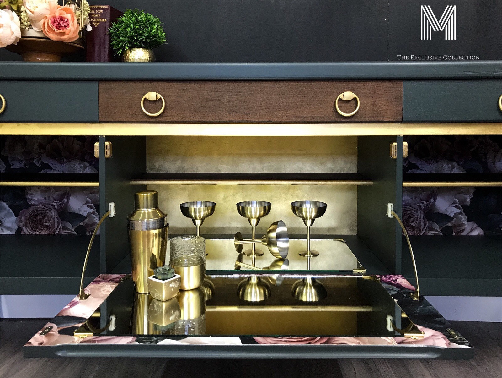 SOLD Nathan Sideboard Drinks Cabinet and Cocktail Bar 24ct - Etsy