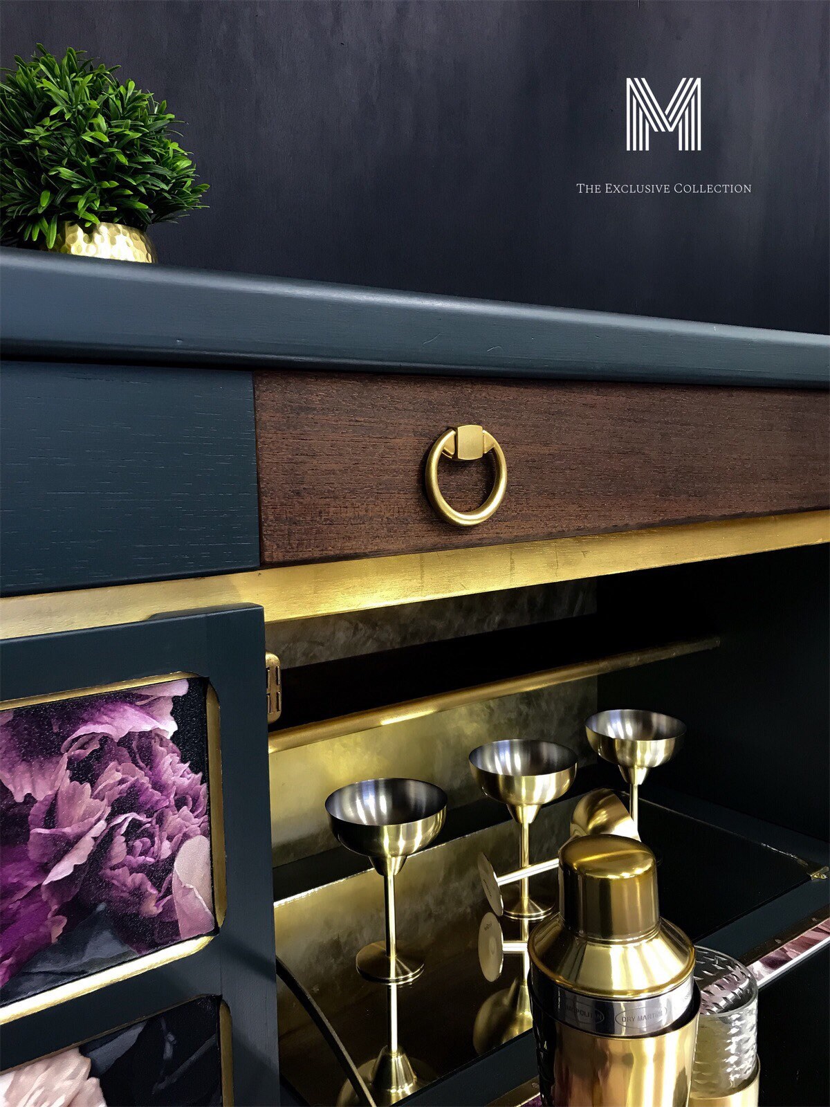 SOLD Nathan Sideboard Drinks Cabinet and Cocktail Bar 24ct - Etsy