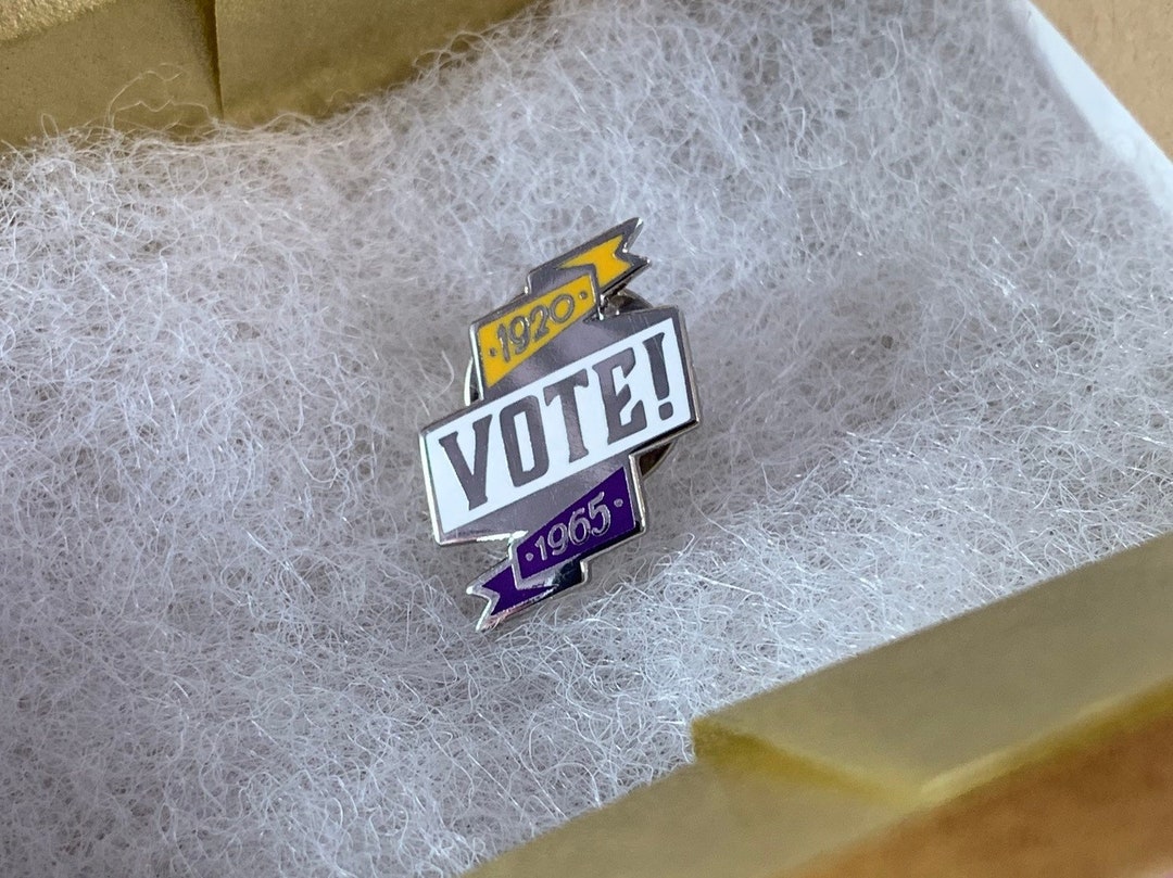 Women's Suffrage Pin -- United States Women's History Hard Enamel Pin ...