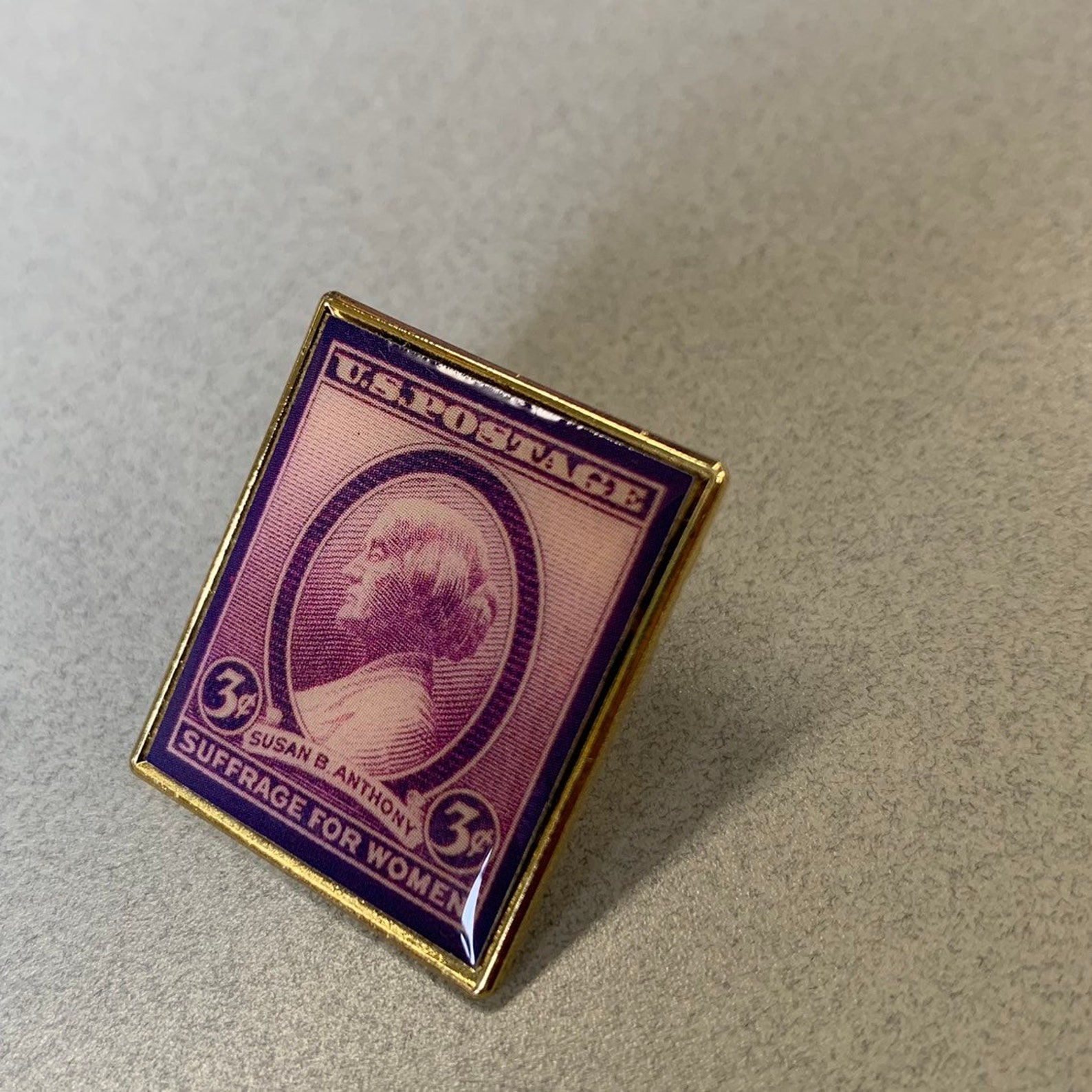 Womens Suffrage Jewelry Vintage-style Susan B. Anthony Pin - Etsy