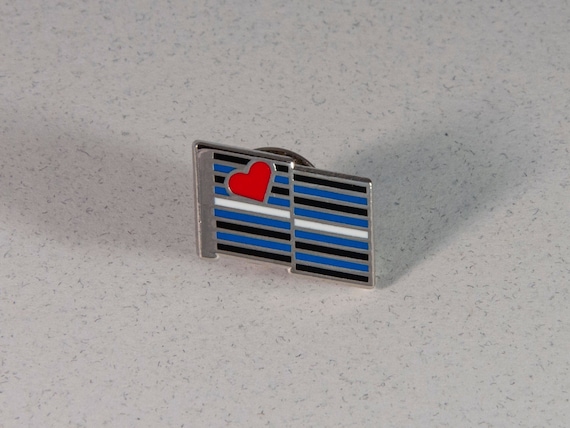 Leather Pride Flag Pin Hard Enamel Leather Pride Lapel Pin - Etsy