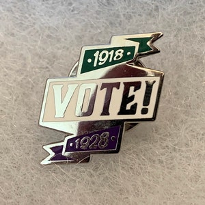 Women's Suffrage Pin -- UK Women's History Hard Enamel Pin -- Feminist ...