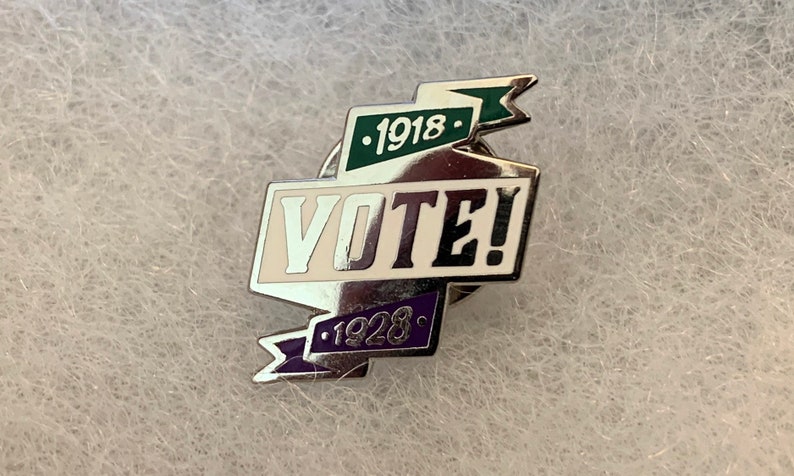 Women's Suffrage Pin UK Women's History Hard Enamel | Etsy