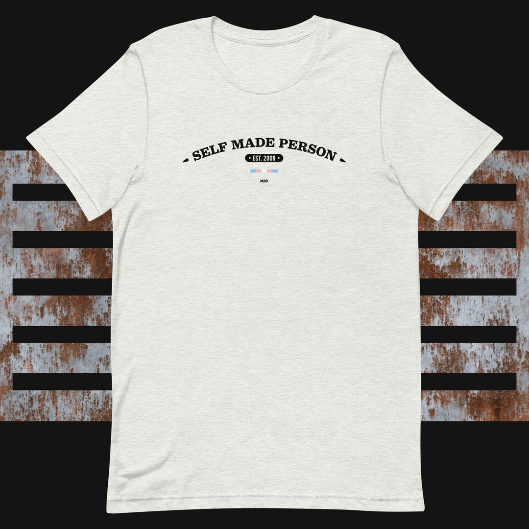 Self Made Person Trans Pride T-shirt - Etsy