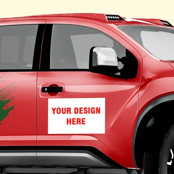 Business Car Decal Magnet - Etsy