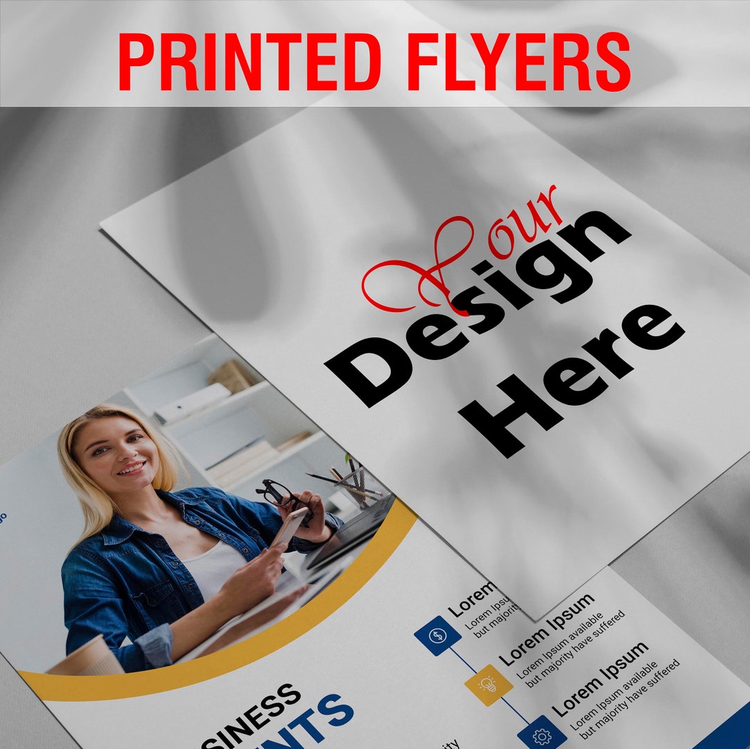 Customize Flyers for Your Business Upload Your Artwork Full Color ...