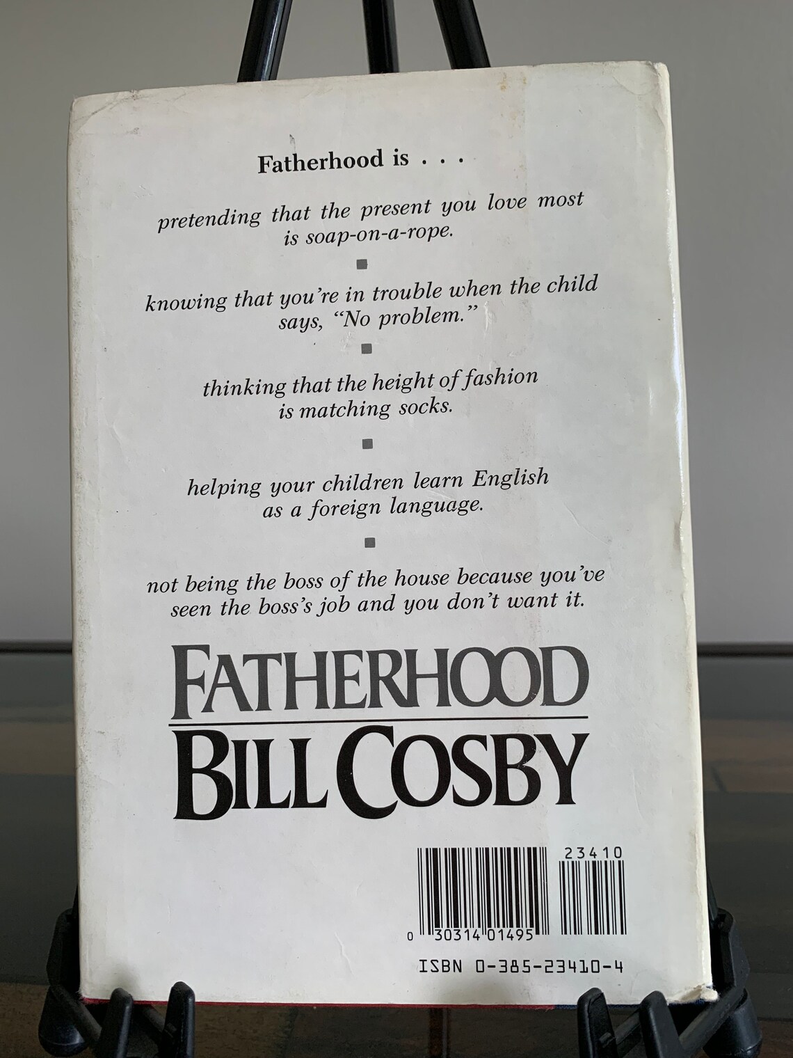 Bill Cosby Fatherhood Copyright 1986 by William H. Cosby Jr. Jacketed ...