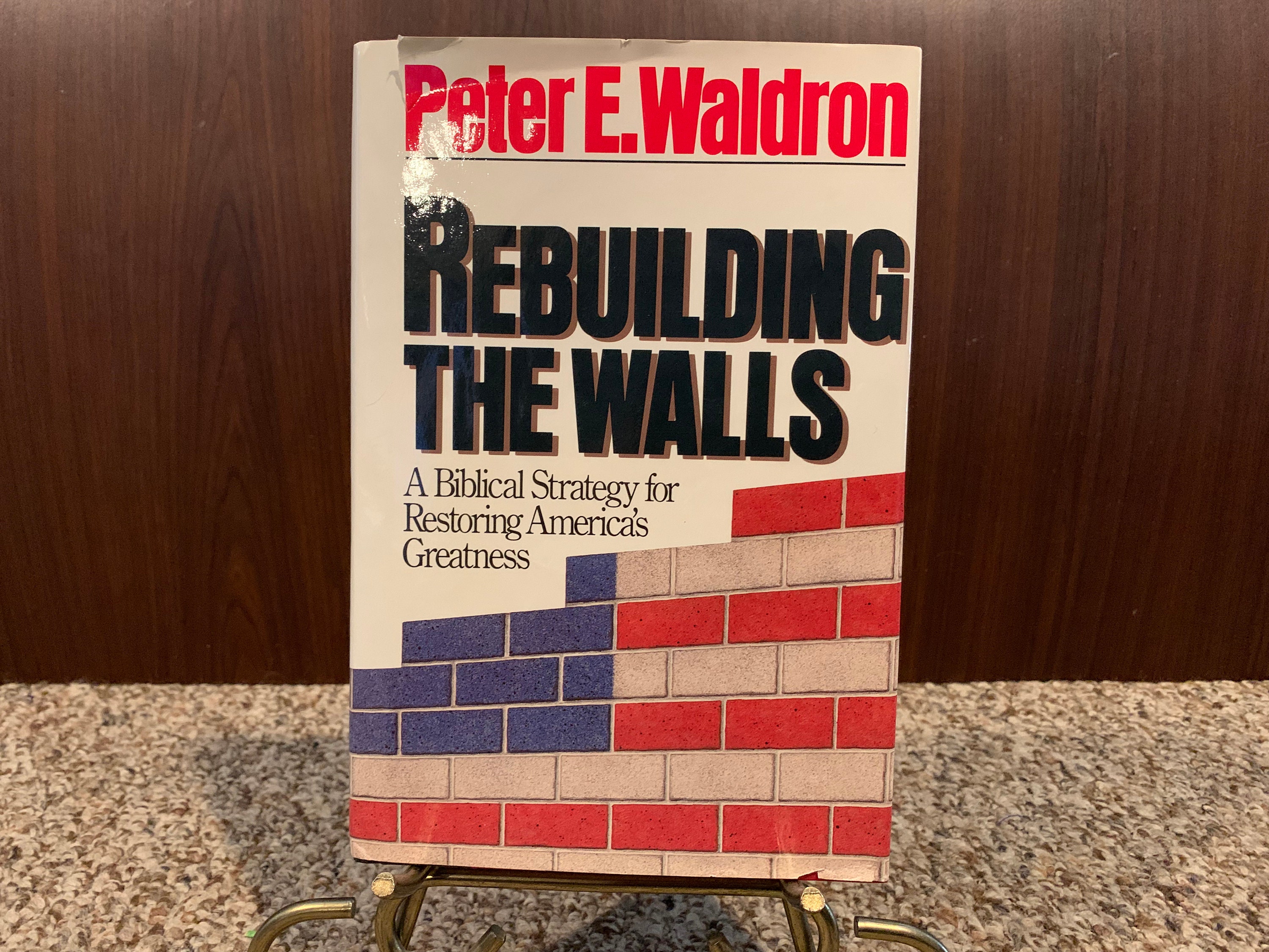 Rebuilding the Walls by Peter E. Waldron A Bibical Strategy - Etsy