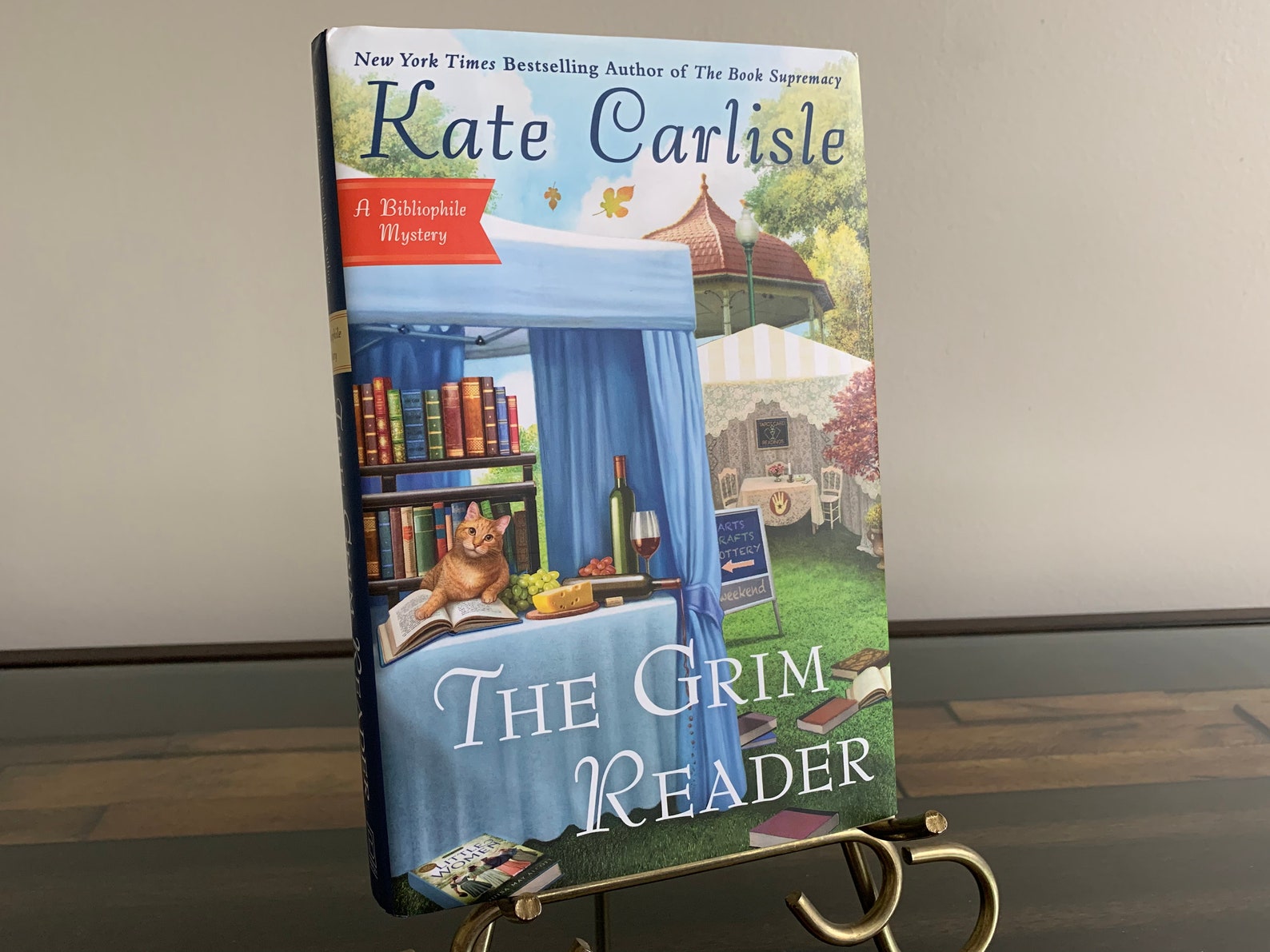 The Grim Reader by Kate Carlisle A Bibliophile Mystery - Etsy