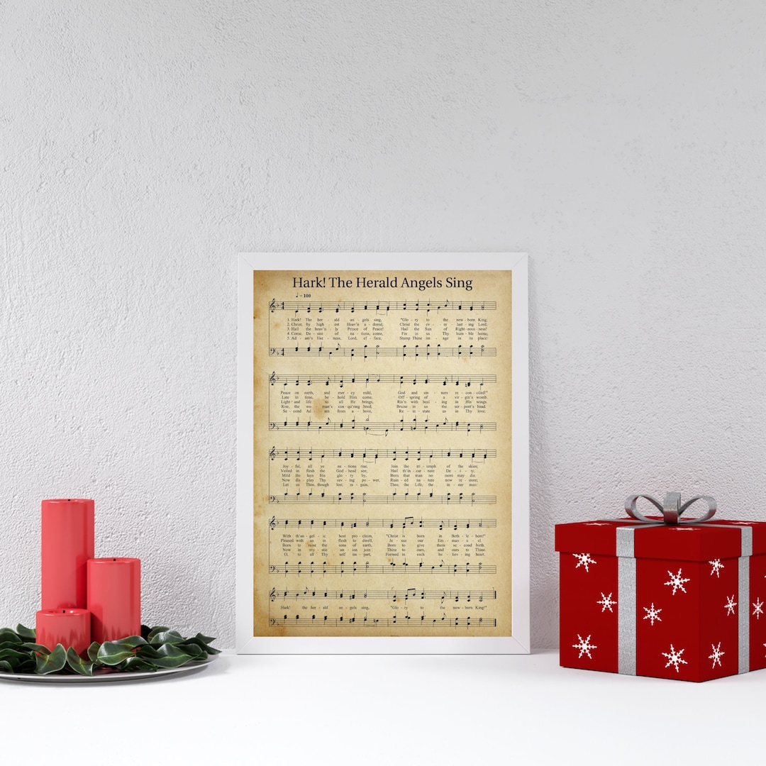 Hark the Herald Angels Sing, Christmas Carols, Christmas Music ...
