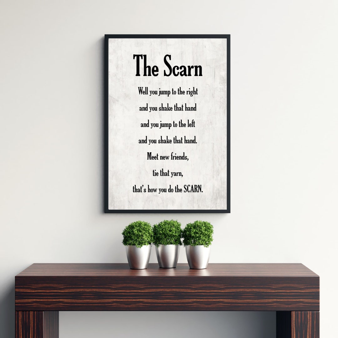 The Scarn Dance Instructions, Michael Scarn Printable, Threat Level ...