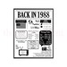 Back in 1988 Newspaper Poster Printable, 37th Birthday Decoration, 1988 ...