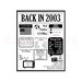 Back in 2003 Newspaper Poster Printable, 21st Birthday Decoration, 2003 ...